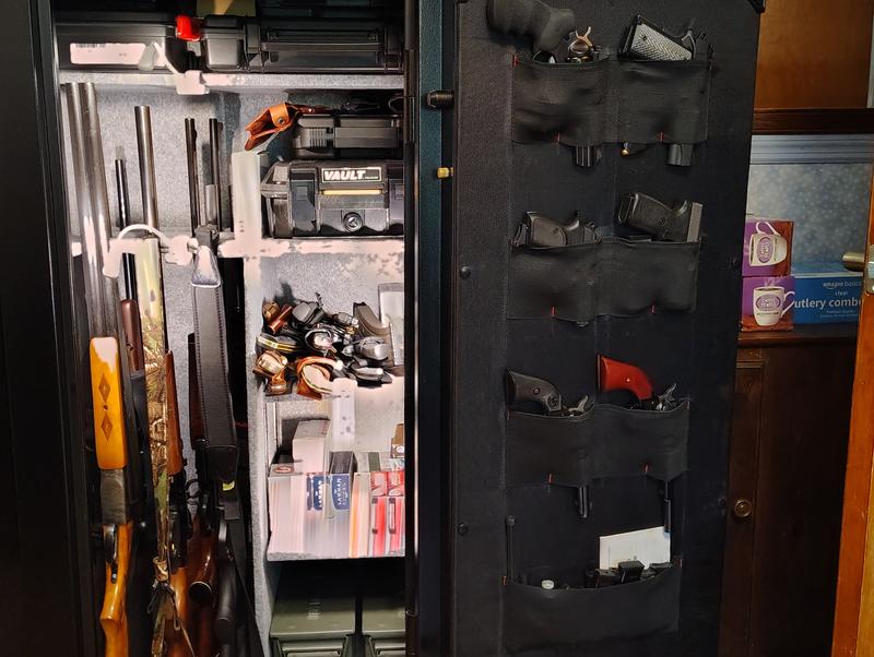 Sports Afield Domain 30-Gun Fireproof Electronic/Keypad Gun Safe ...