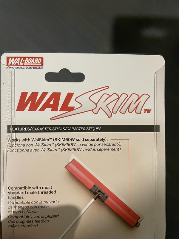 WAL-BOARD TOOLS ProSkim Bracket 5.25-in x 9.25-in Plastic Skimming ...