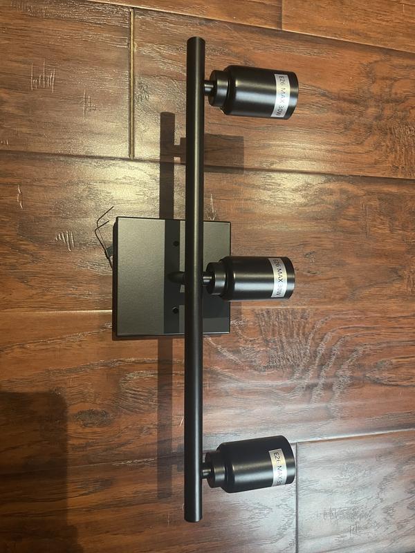 YANSUN 1-Light 7.48-in Chrome LED Semi mount light L-WL005 at Lowes.com