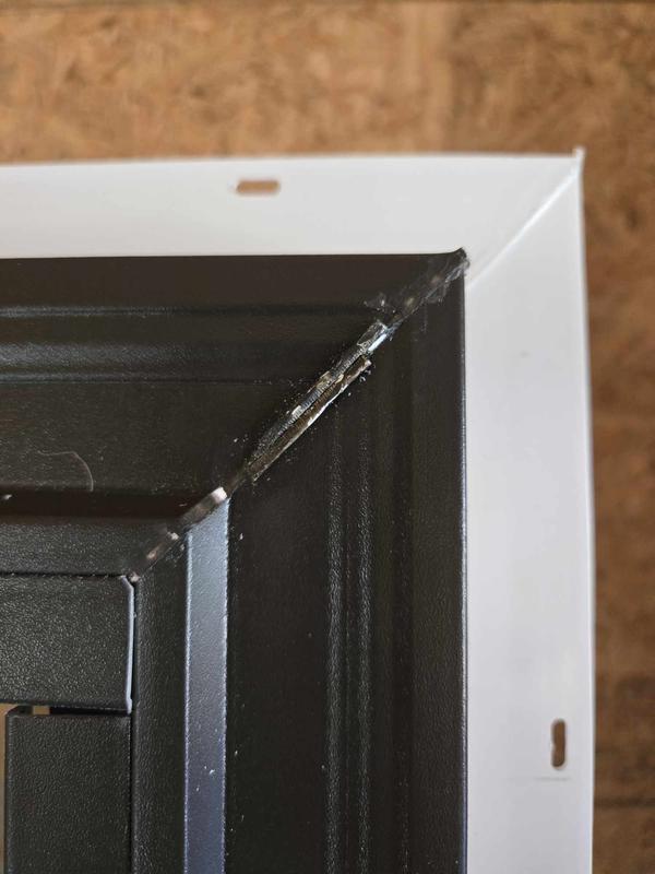 Pella Impervia Series Black Left-Handed Fiberglass Casement Window ...