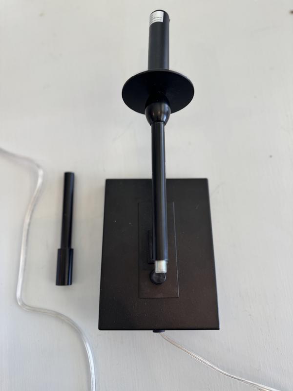 allen + roth Newham 5.13-in W 1-Light Matte Black Transitional Led ...