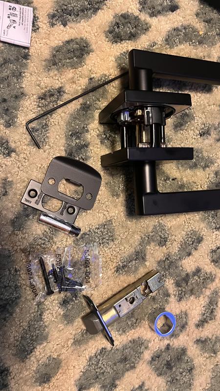 Kwikset Signature Series Halifax LED Motion Activated Matte Black ...