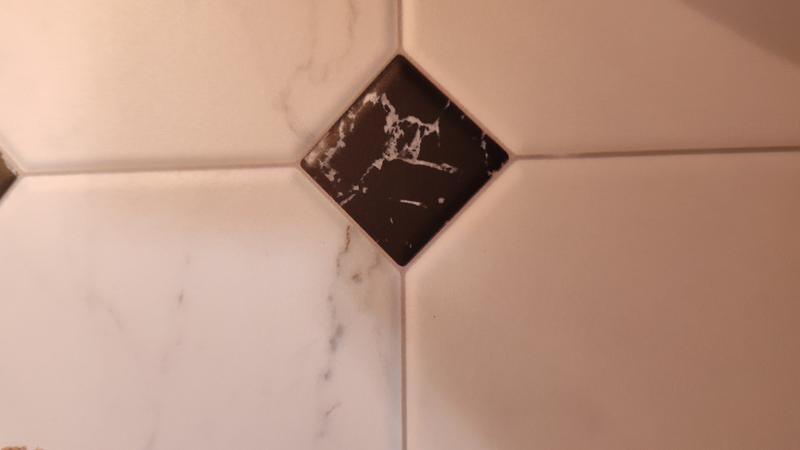 Affinity Tile Betera Blanco 13-in x 13-in Matte Ceramic Marble Look ...