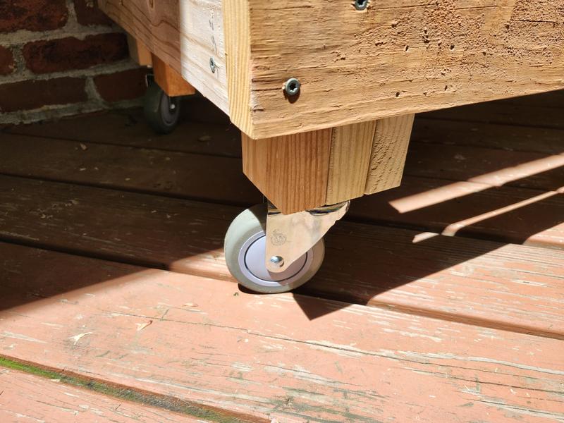 Snap-Loc 375 lbs. Heavy Duty 4-in Polyurethane Caster Wheel - Rigid ...