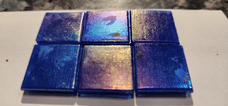 Apollo Tile Dune Maximum Blue 12-in x 12-in Glossy Glass Uniform ...