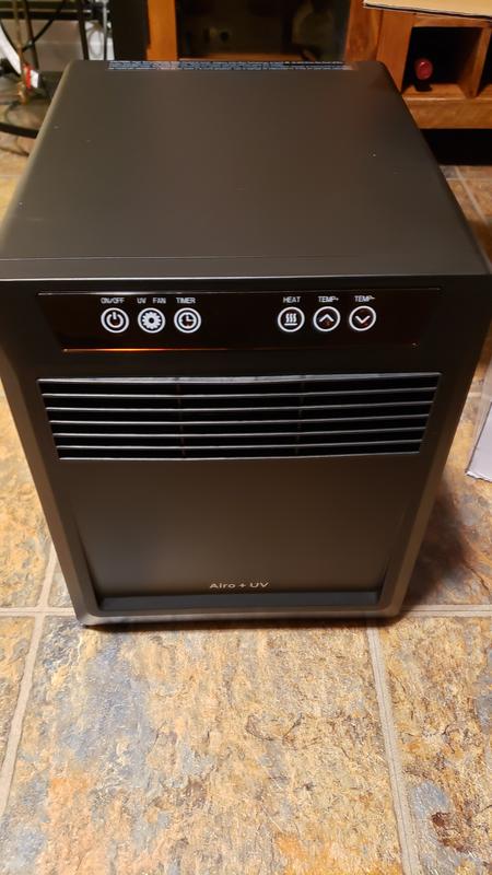 Hearth & Home Dynamics Up to 1500-Watt Mica Panel Cabinet Indoor ...
