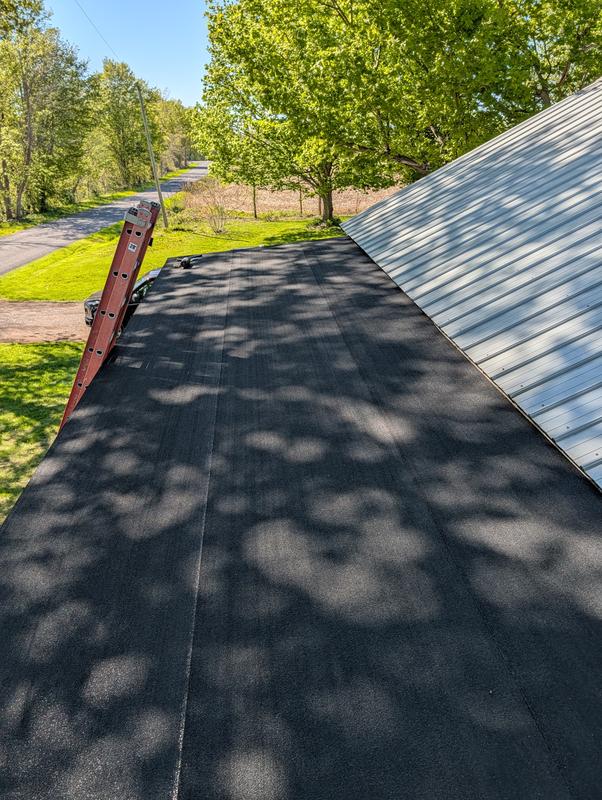 GAF Liberty Cap Sheet 3.28-ft W x 34-ft L 100-sq ft Pewter Gray Roll ...