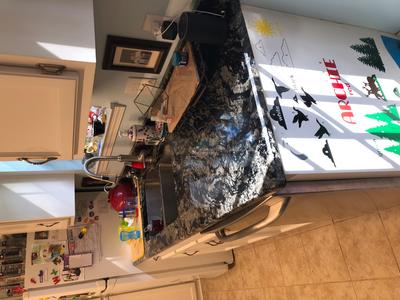 SenSa Amelia Ridge Granite Kitchen Countertop Sample at Lowes.com