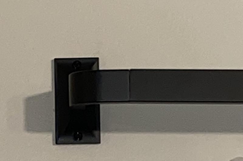 Origin 21 36-in to 72-in Brushed Gold Iron Corner Curtain Rod with ...