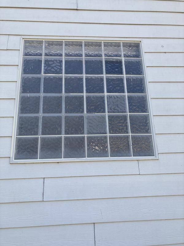 Hy-Lite Decorative Glass Square White Window at Lowes.com