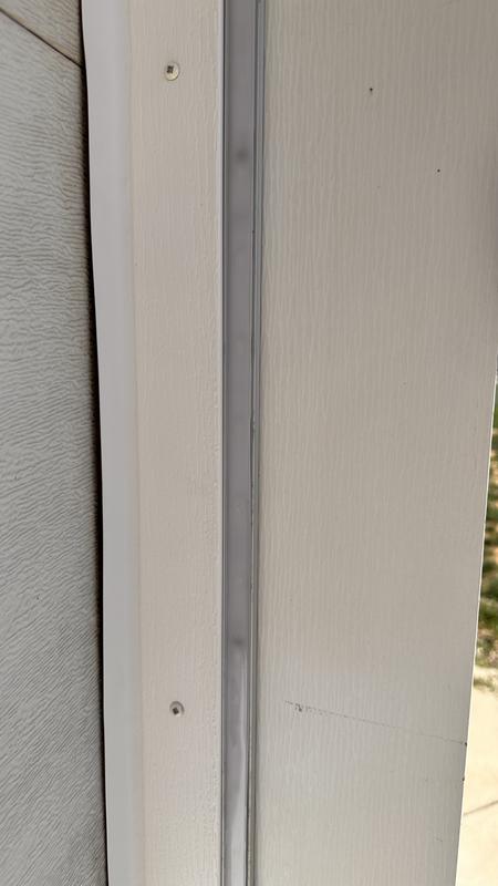 Royal Building Products 9-ft x 2-in x 7/16-in White PVC Garage ...