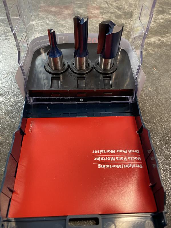 Bosch 3-Piece Carbide-tipped Router Bit Set RBS024SXW at Lowes.com