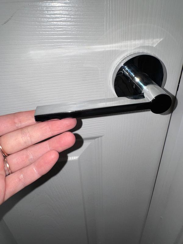 OKUN Muse Chrome Interior or Bed/Bath Hall/Closet Privacy Door Handle 6 ...