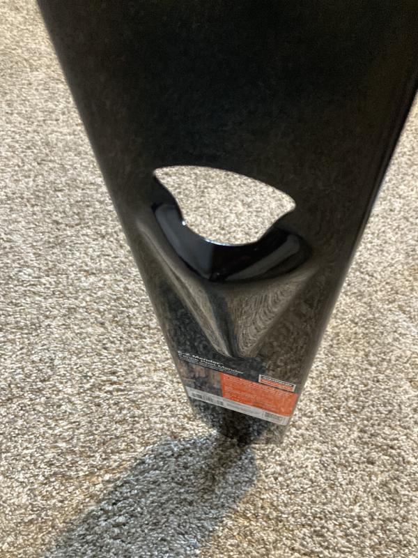 Simpson Strong-Tie E-Z Mender 28-in x 28-in Powder Coating, Black Steel ...