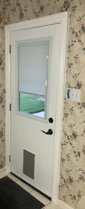 Masonite Steel Primed Residential Front Door in the Front Doors ...
