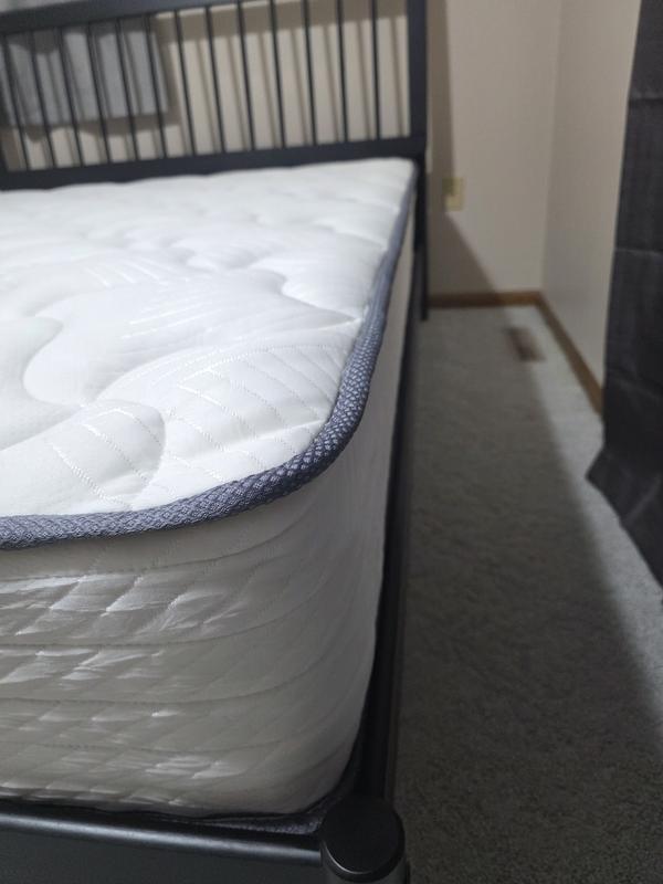 Ifluous 8-in Medium Twin extra long Hybrid Memory Foam/Coil Blend ...