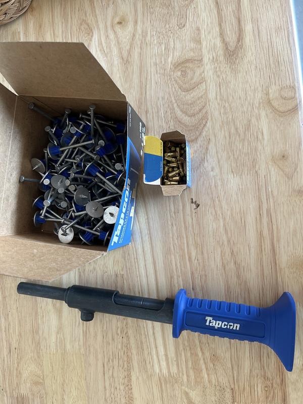 Tapcon 100-Pack 2-1/2-in Washered Drive Pin 38091 at Lowes.com