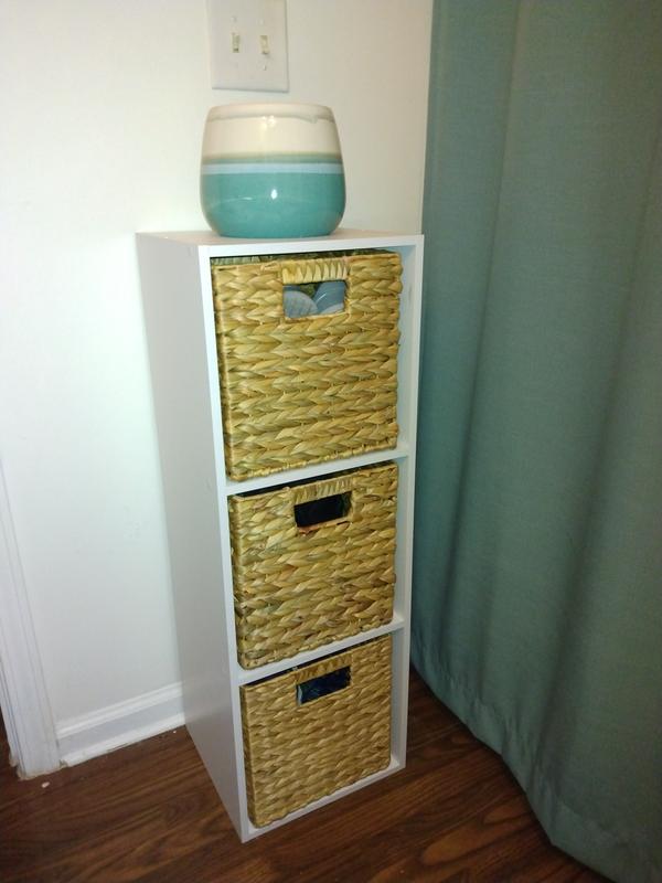 allen + roth Natural Baskets (10.5-in W x 11-in H x 10.5-in D) Natural ...