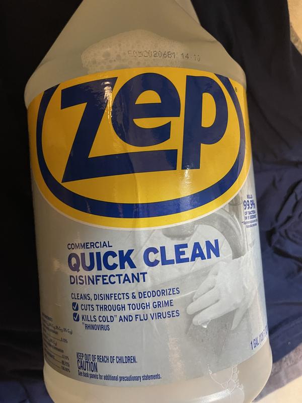 Zep Quick Clean 128-fl oz Disinfectant Liquid All-Purpose Cleaner (4 ...