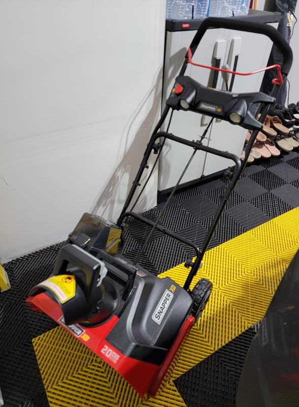 Snapper Snapper XD 82V Snow Thrower Kit 82-volt 20-in Single-stage Push ...