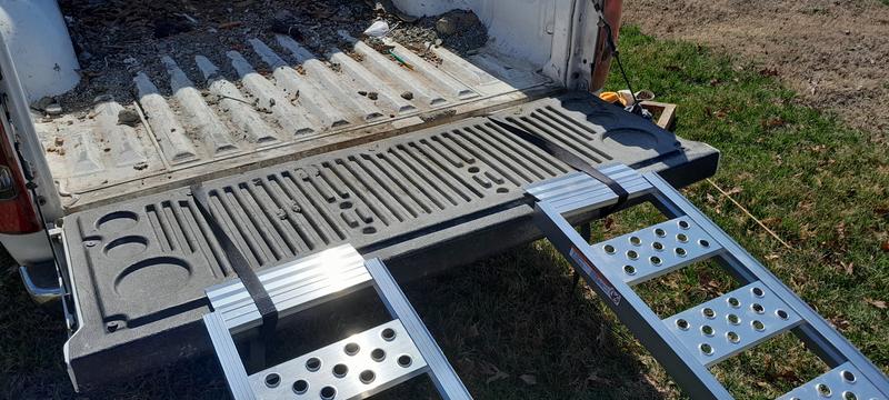 Kobalt 1.01-ft x 7.5-ft 1500-lb Capacity Arched Loading Ramp AC1001TR ...