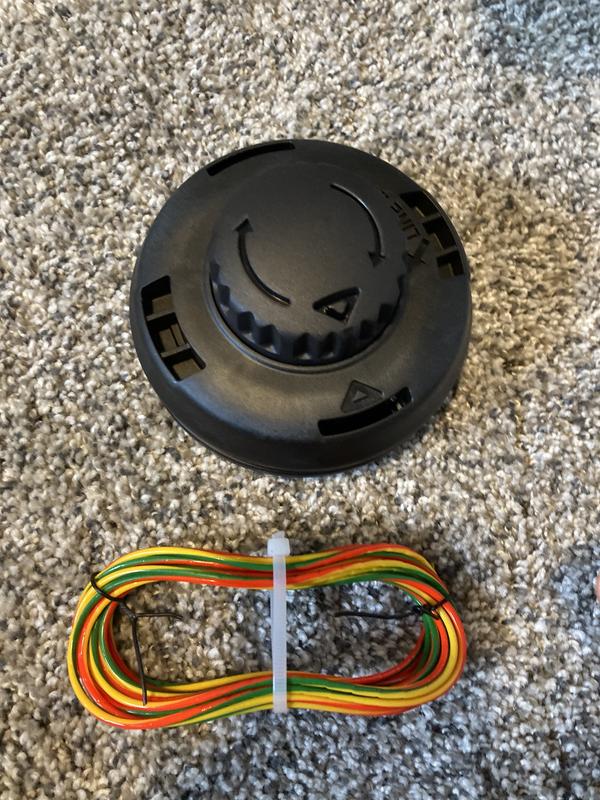 SPEED Universal Fit String Trimmer Head with Wind-in-the-Head Design ...