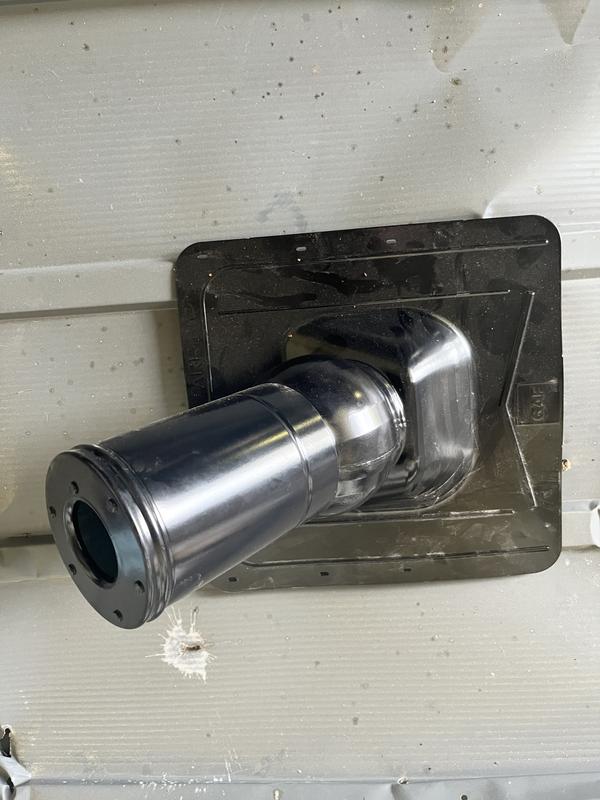 Master Flow Pivot 1-1/2-in x 8.4-in Galvanized steel Vent and Pipe ...