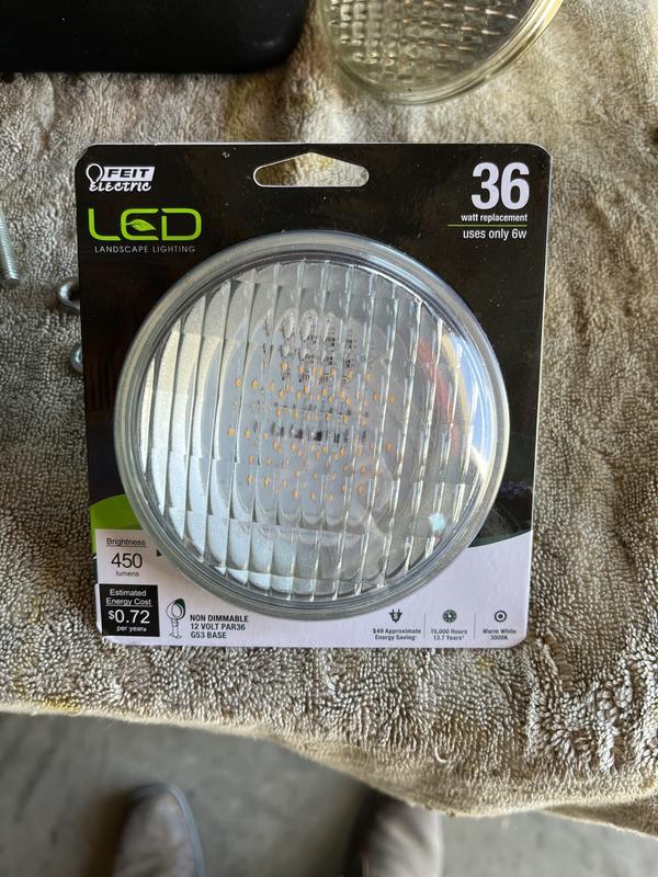 Feit Electric LED Par 36 PAR36 Warm White Gx32d-2 Pin Base LED ...