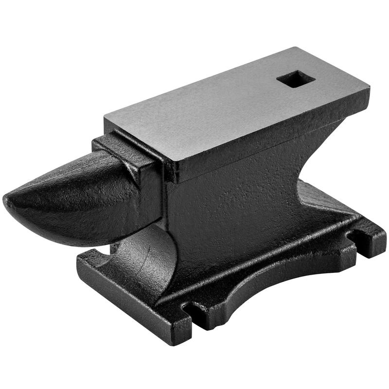 VEVOR Cast Iron Anvil 55Lbs Blacksmith Workshop Vise ...