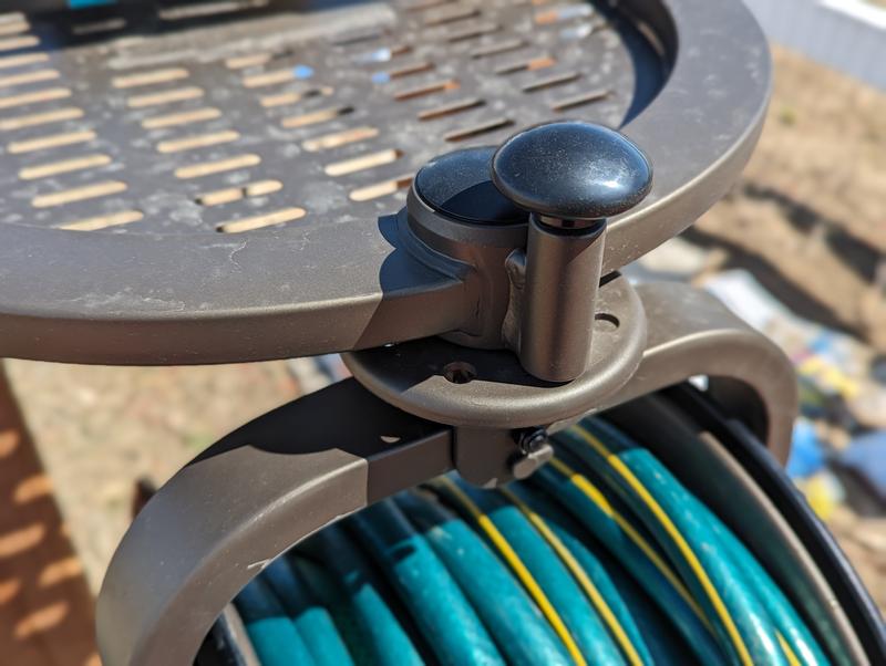 Liberty Garden Elite Steel 125-ft Wall-mount Hose Reel 715 at Lowes.com