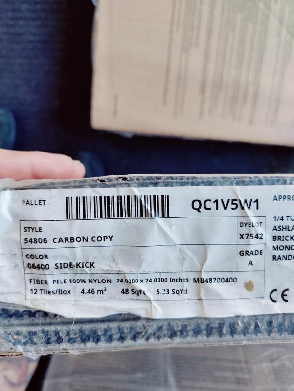 Shaw Mastermind 24-in x 24-in Masterful Gray Commercial Adhesive Indoor ...