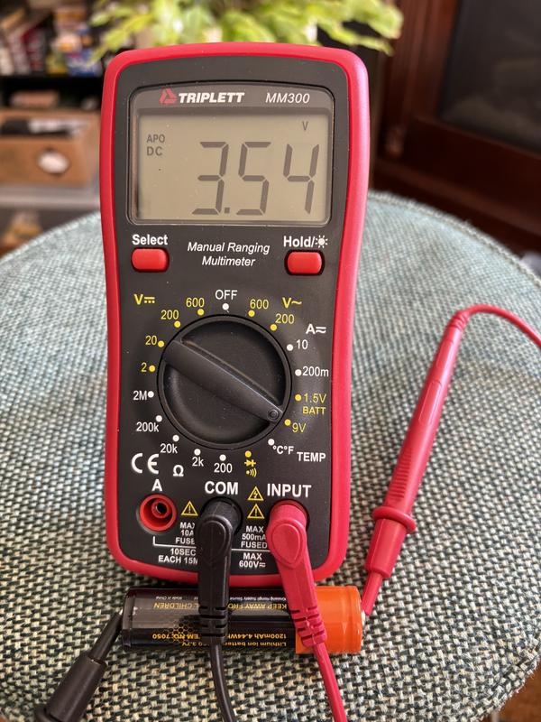 TRIPLETT Lcd Display Multimeter 600V MM300 at Lowes.com