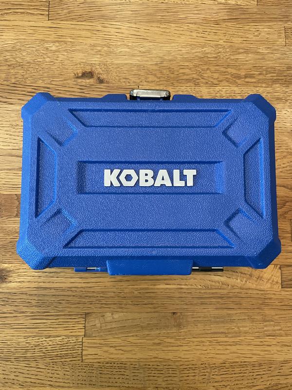 Kobalt 50-Piece Standard (SAE) and Metric Polished Chrome Mechanics ...
