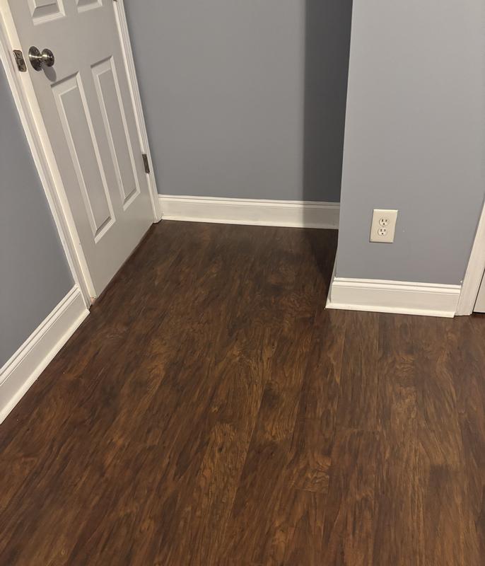 QuickStep Studio + Spill Repel Toasted Chestnut 12-mm T x 5-in W x 48 ...