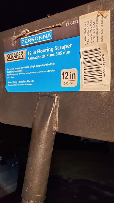 PERSONNA 12-in Steel Scraper with 52-in Handle 61-0491-0000 at Lowes.com