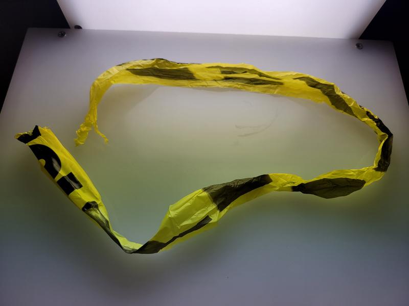 Project Source 3-in W x 1000-ft L Yellow Caution Polyethylene Safety ...
