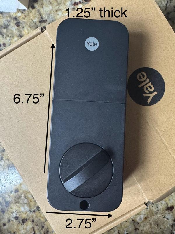 Yale Code Black Suede Electronic Deadbolt with Keypad YED210-NR-BSP at ...