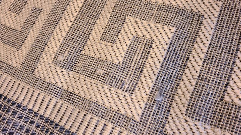 Safavieh Bermuda 800 Claribel 5 X 5 (ft) Ivory/Blue Square Indoor ...