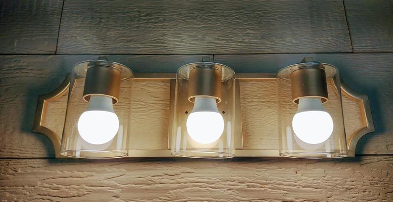 Progress Lighting Teigen 23.5-in 3 Light Gold Traditional Bathroom ...