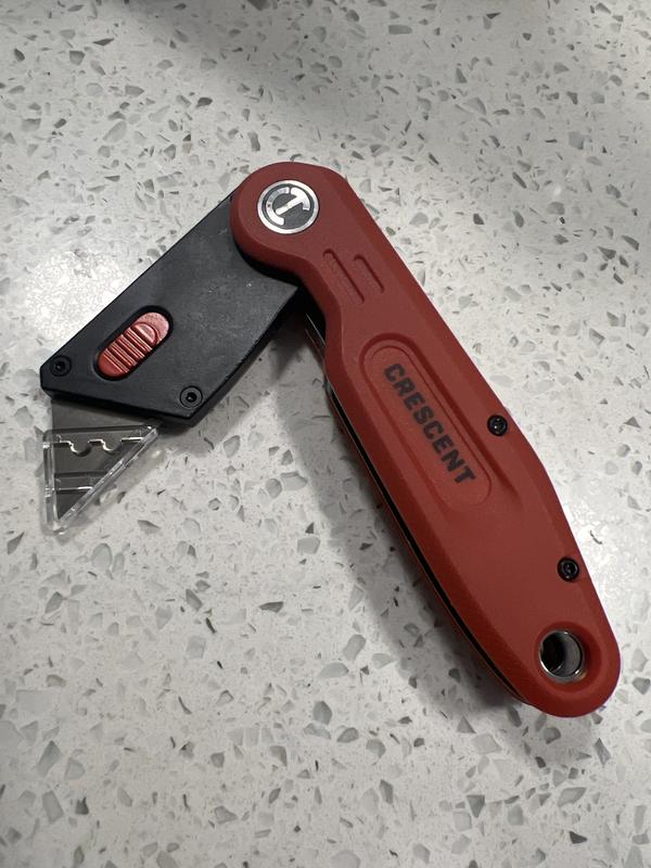 Crescent 0.5Mm 1-Blade Folding Utility Knife CTKFHEDC at Lowes.com