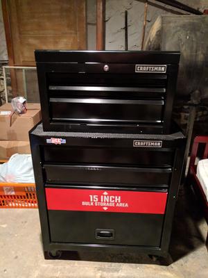 CRAFTSMAN 1000 Series 26.5-in W x 44.25-in H 5 Ball-bearing Steel Tool ...