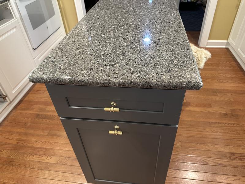 allen + roth Coho Quartz Gray Kitchen Countertop SAMPLE (4-in x 4-in ...