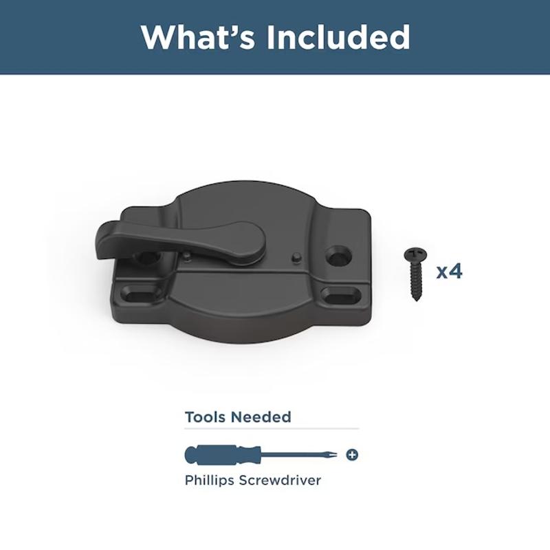 Franklin Brass 2-1/5-in Gold Zinc Sliding Window Sash Lock in the ...