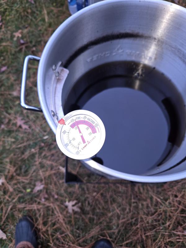 Camp Chef 30-Quart 20-lb. cylinder Electronic Ignition Gas Turkey Fryer ...