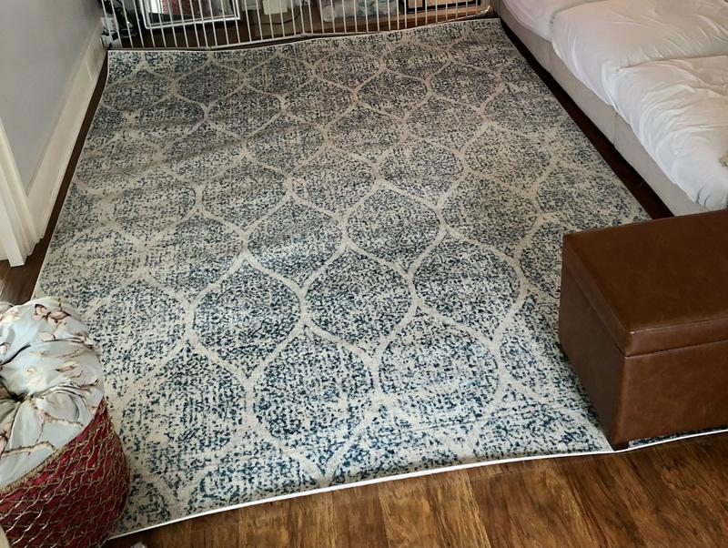 Safavieh Madison Westmont 2 x 14 (ft) Loomed Navy/Blue Rectangular ...