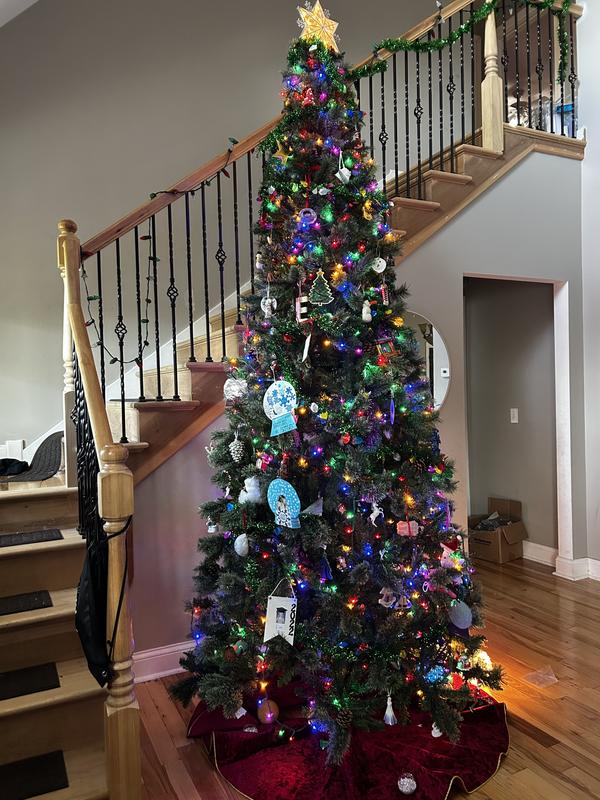 Nearly Natural 6-ft Pine White Artificial Christmas Tree T4509 at Lowes.com