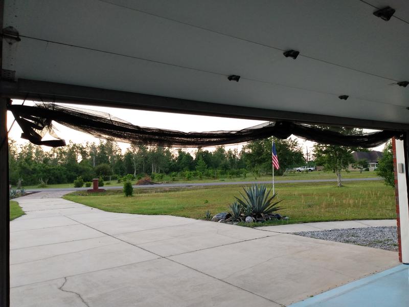 Fresh Air Screens Model D w/RP 10.0-ft x 7.0-ft Fiberglass Zipper with ...
