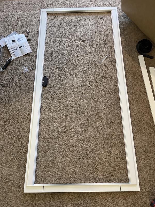 RITESCREEN Patio Doors Universal reversible Screen door 30-in x 80-in ...