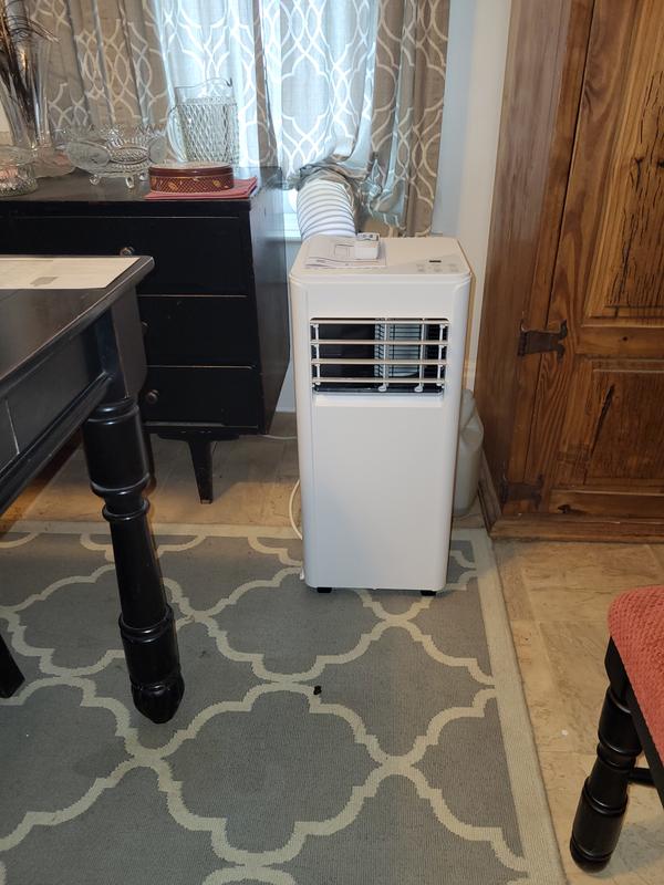 COWSAR 6000 BTU (DOE) 115-Volt Vented Small Room Portable Air ...