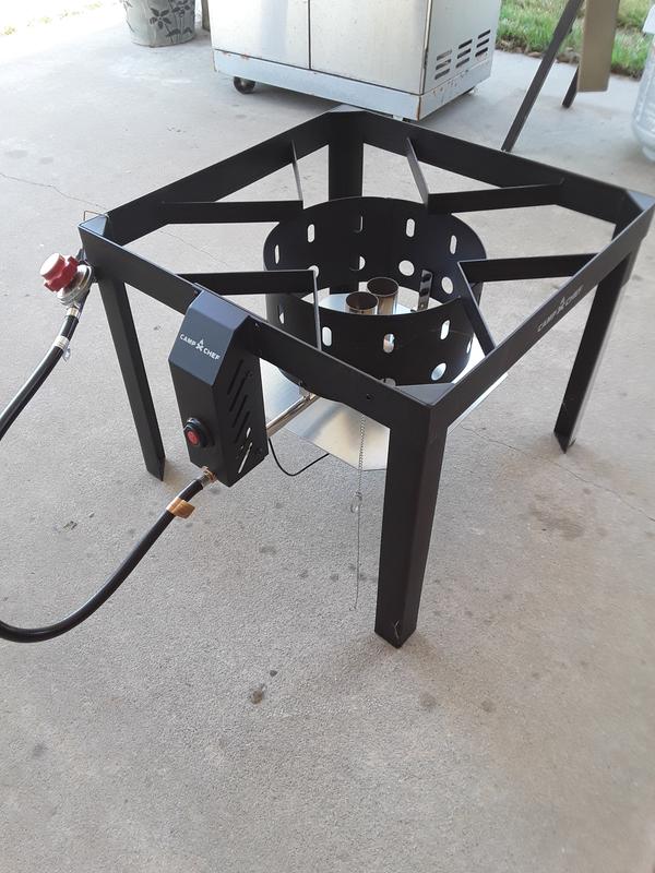 Camp Chef 80-qt Boil Pot with 1 -Burner Propane Electronic Stainless ...